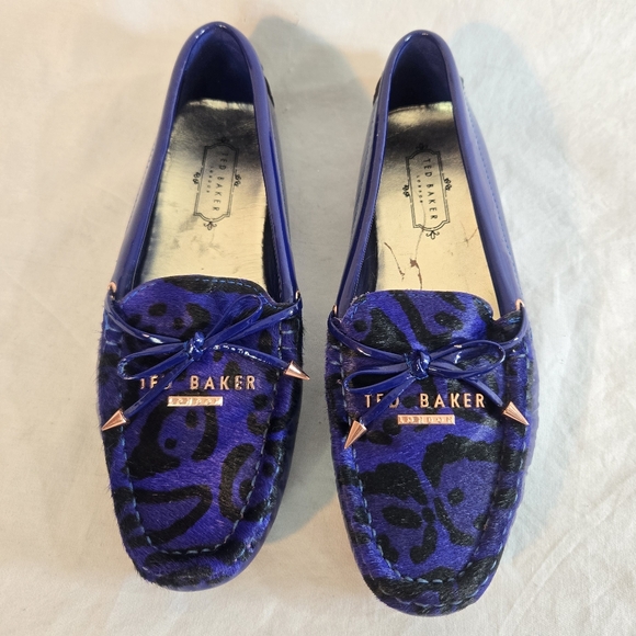 Ted Baker | Shoes | Ted Baker Womens 6 Parnell Animal Print Calf Hair ...